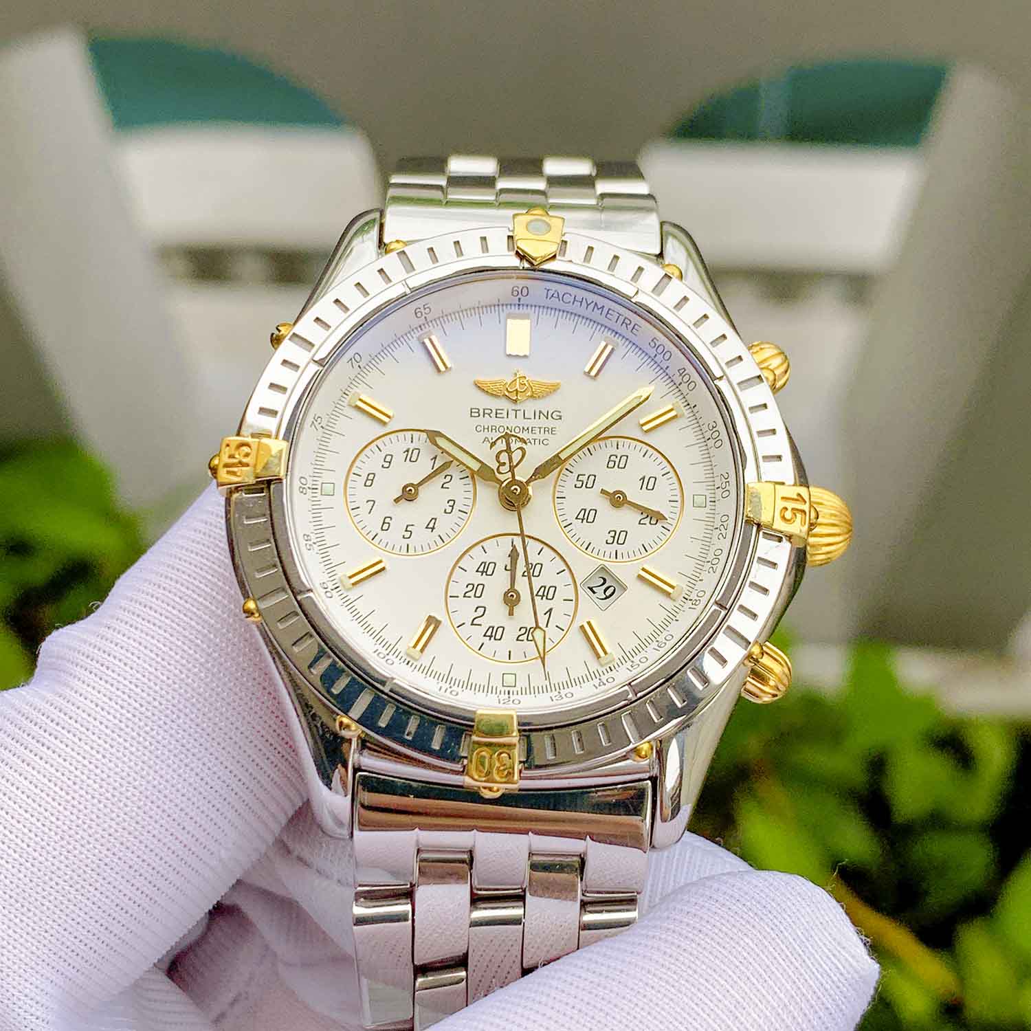 Breitling Shadow Flyback Chronograph B35313 used